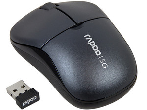 Mouse Óptico Inalámbrico Rapoo 1090P, 5 GHz, USB.