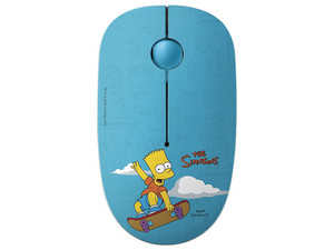 Mouse Óptico Inalámbrico Steren The Simpsons, 3 botones, hasta 1600 dpi ...