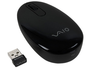 Mouse Láser Inalámbrico Sony VAIO, USB.