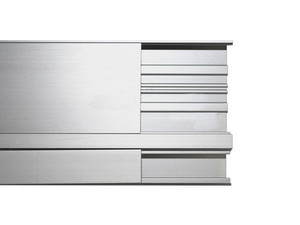 Canaleta de aluminio THORSMAN INKA-140, 140 x 41 tramo 3m.