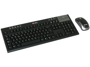 Teclado y Mouse Inalámbricos Labtec Media Wireless Desktop, PS/2