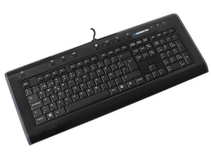 Teclado Manhattan Advanced Multimedia con dos puertos USB. Color Negro ...