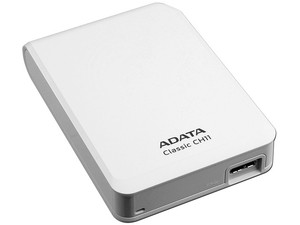 Disco Duro Portátil ADATA Classic CH11 de 1 TB, USB 3.0. Color Blanco