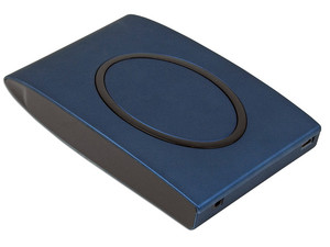 Disco Duro Portable SimpleTech Blueberry de 160GB, USB 2.0. Color Azul