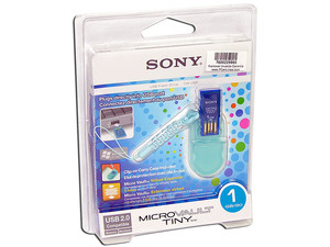 Unidad Flash USB 2.0 Sony Micro Vault Tiny de 1GB