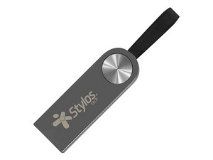 Unidad Flash USB 2.0 Stylos ST300 de 16GB. Color Plata.