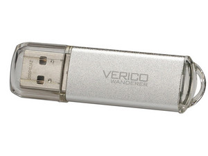 Unidad Flash USB 2.0 Verico de 4 GB. Color Plata.