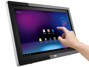 Computadora AIO AOC A2272PWHT, Procesador Amlogic Dual Core (1.5 GHz ...