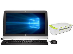 All in One HP 22-3102la, Procesador Intel Pentium G3250T (2.8 GHz ...