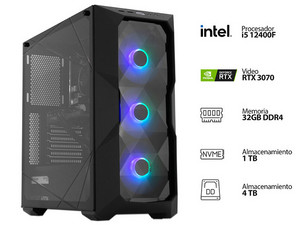 PC Gamer Powerbit BYTE X BLACK: Procesador Intel Core i5 12400F (hasta ...