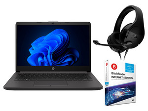 Laptop HP 245 G8: Procesador AMD Ryzen 3 3250U (hasta 3.5 GHz), Memoria ...