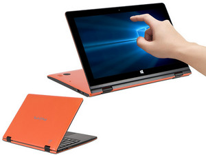 Laptop TechPad Xtab Flex 11: Procesador Intel Atom Z3735F (hasta 1.83 GHz), Memoria de 2GB ...