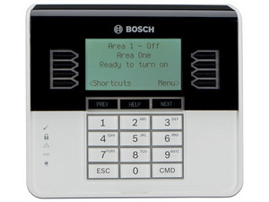 Teclado alfanumérico BOSCH B930 para paneles de alarma.