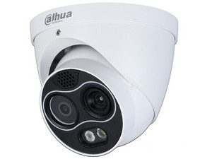 Cámara de Vigilancia Dahua DH-TPC-DF1241 tipo Domo de 4MP, Distancia IR hasta 30m, Resolución de ...