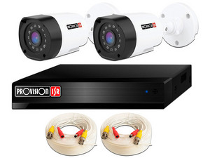 Kit de Video Vigilancia Provision-ISR, Incluye DVR Slim de Canales FHD ...