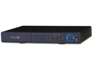 DVR Hibrido Provision SA-16200AHD-2(1U) con 16 canales AHD y 8 canales IP.