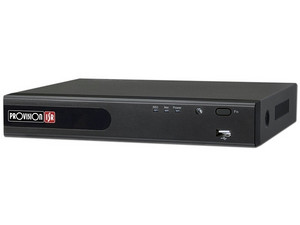 DVR Provision SA-4100AHD-1(MM) con 4 canales AHD, no incluye disco duro.