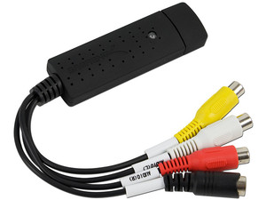 Capturadora de Video Sabrent de RCA a USB.