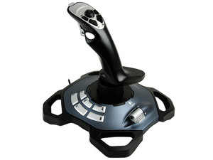 Joystick Logitech Force 3D Pro con 12 botones, USB