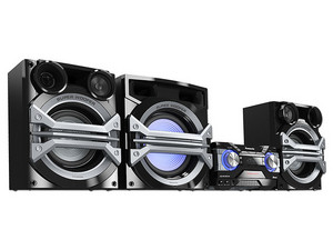 Minicomponente Panasonic SC-AKX800LMK, 2,000 W RMS, USB, Bluetooth.