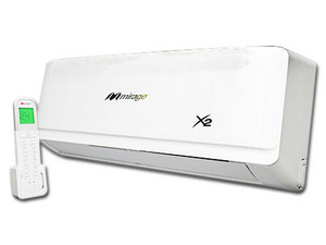 Mini Split Mirage X2 de 2.0 toneladas, 220V, Frio / Calor. No incluye ...