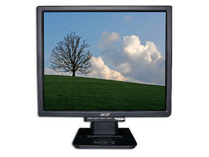 Monitor LCD Acer AL1706A de 17 Pulg., Color Negro.