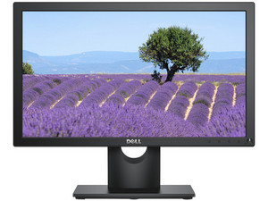 Monitor LED DELL E1916H de 19", Resolución 1366 x 768, 5 ms.