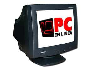 Monitor Daewoo 531BK de 15 pulgadas, Color Negro