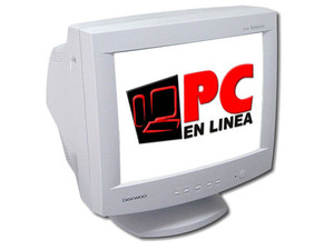 Monitor Daewoo Modelo 719B de 17 pulgadas.