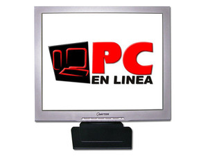 Monitor LCD Daewoo DAYTEK de 17Pulg, Color Gris/Plata.