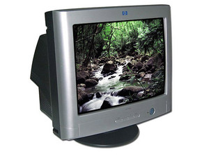 Monitor HP 7540 de 17 Pulgadas, Color Negro/Plata | pcel.com