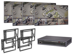 Kit de Videowall Comercial Hikvision DS-CW2X2LUY-55/WM de 2X2, Incluye ...