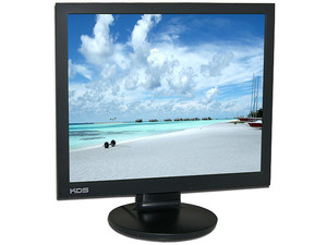 Monitor LCD KDS K-72B de 17 Pulg., Color Negro.