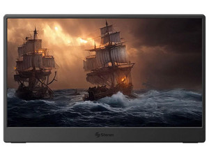 Monitor portátil Steren HDR LED DIS-114 de 14", Resolución 1920 x 1080 ...