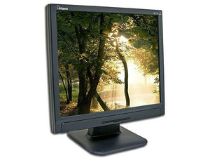 Monitor LCD ViewSonic Optiquest Q171B de 17". Color Negro