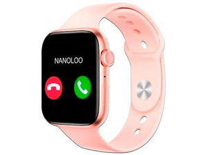 Smartwatch T55 PLUS, Compatible con iOS y Android, Color Rosa.