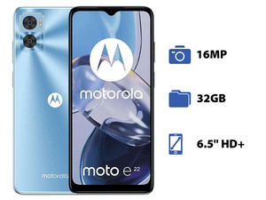 Smartphone Motorola Moto E22: Procesador Octa Core (hasta 2.3 GHz ...