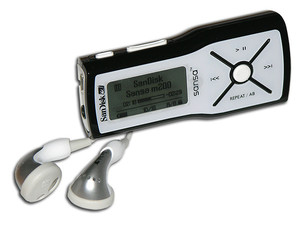 Sansa m250 Reproductor de MP3, WMA, Radio FM y Grabador de Voz. 2GB, USB