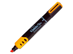 Marcador Azor Vision Plus Fluorescente Punta Cincel Color Naranja