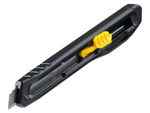 Cutter Plástico Stanley, Navaja 9mm, 1 pieza.