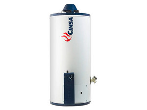 Boiler de Paso CINSA C-101, Gas Natural, 38 Litros, Color Blanco