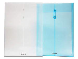 Sobre Portadocumentos OXFORD Vertical F495 con hilo, Color Surtido.