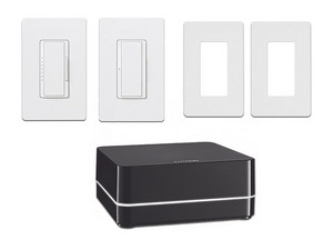 Kit Lutron de RA2 Select, HUB controlador principal Lutron RRSELREP2BL ...