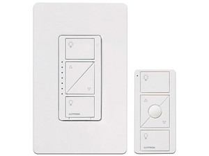 Kit Atenuador Lutron PPKG1WWH con Control Remoto PICO y Tapa, Color Blanco.