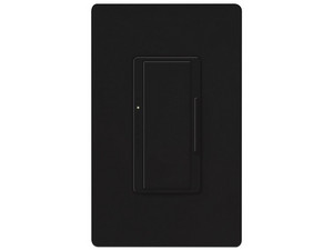 Atenuador Lutron Dimmer PRO, para linea RadioRa2 y RA2 Select, color negro.