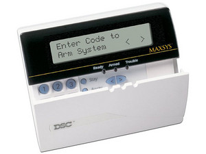 Teclado LCD DSC LCD4501 de mensajes programables MAXSYS, soporta hasta ...