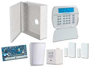 Paquete Serie NEO DSC NEO-LCD-SB con panel HS2032, Teclado Alfanumérico ...