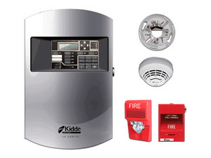 Kit de Detección de Humo KIDDE VS1GSP-KIT, Incluye Panel de Incendio ...