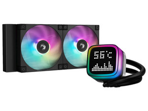 Sistema de Enfriamiento Liquido Deepcool LP240 ARGB, 2x 120mm, Para Socket LGA 1700, 1200 , 1151 ...