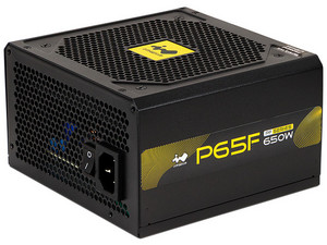 Fuente de poder InWin P65F de 650W, ATX, 80 PLUS Gold.